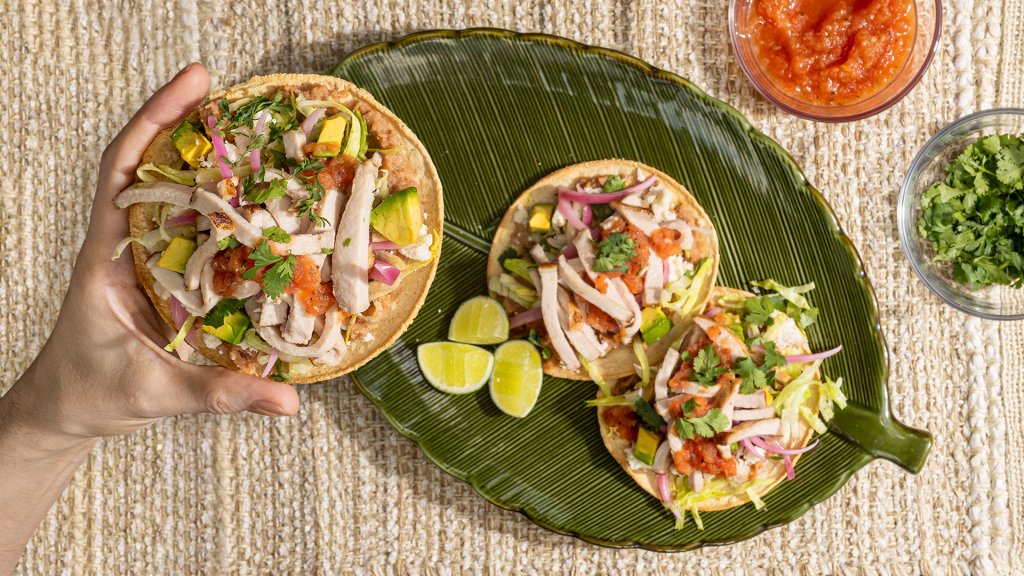Tostadas Jalisco con Lomo de Cerdo - Pork Es Sabor » Pork Es Sabor