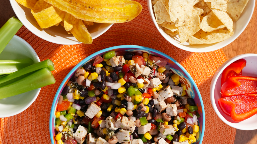 Cowboy Caviar con Chuletas de Cerdo - Pork Es Sabor » Pork Es Sabor